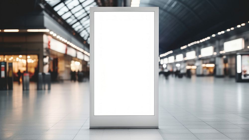 Digital billboard mockup advertisement blank | Premium Photo - rawpixel