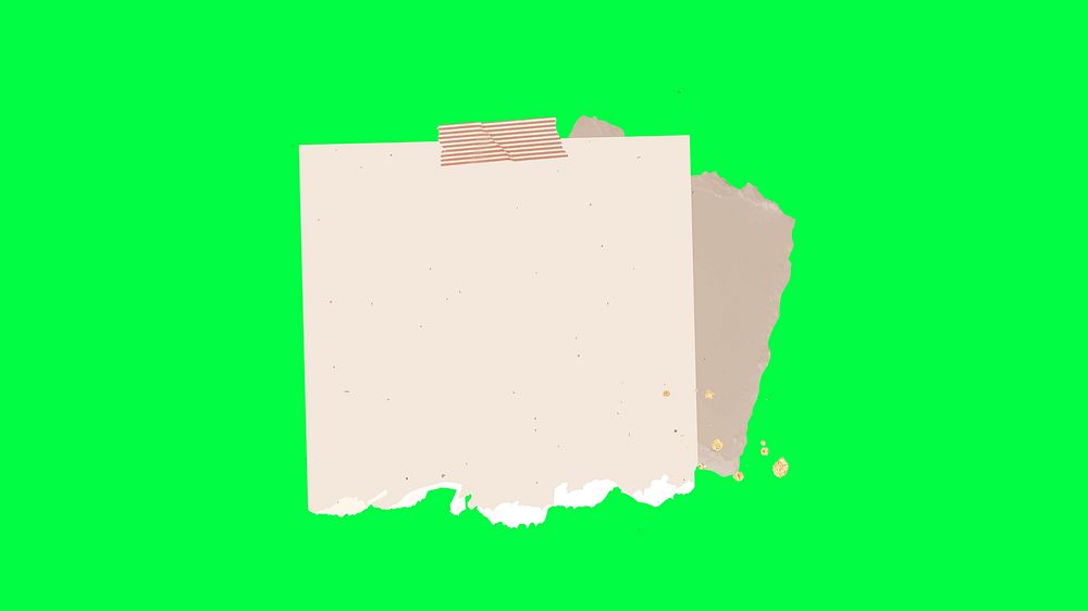 Blank paper tape green screen | Free Photo - rawpixel