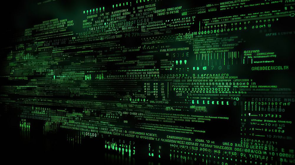 Black terminal green display digital. | Free Photo Illustration - rawpixel