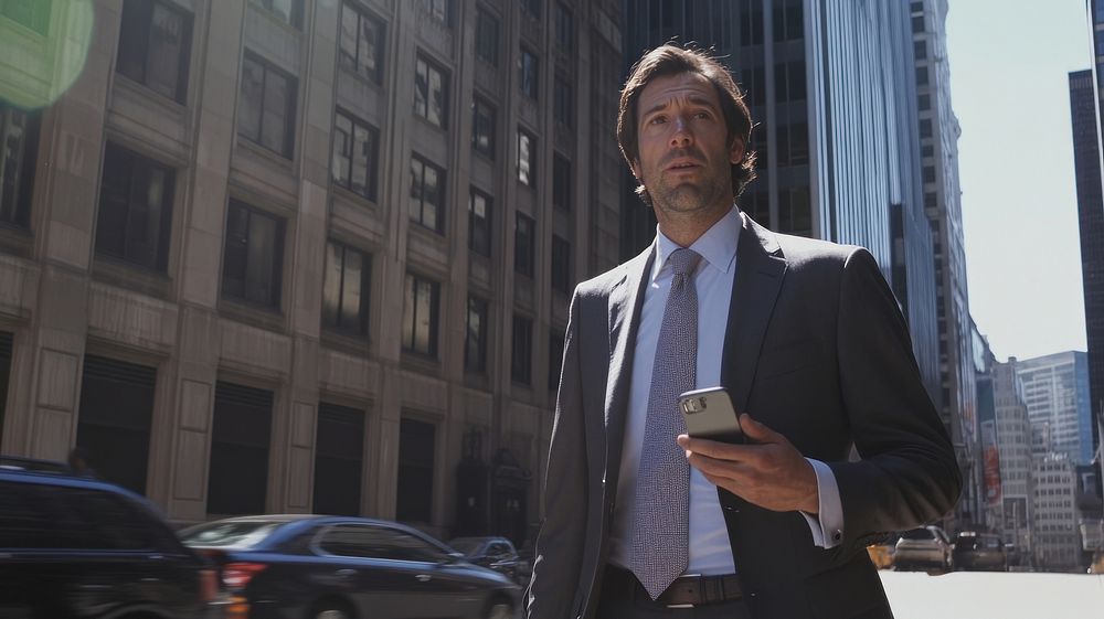 Businessman city professional buildings | Free Photo - rawpixel