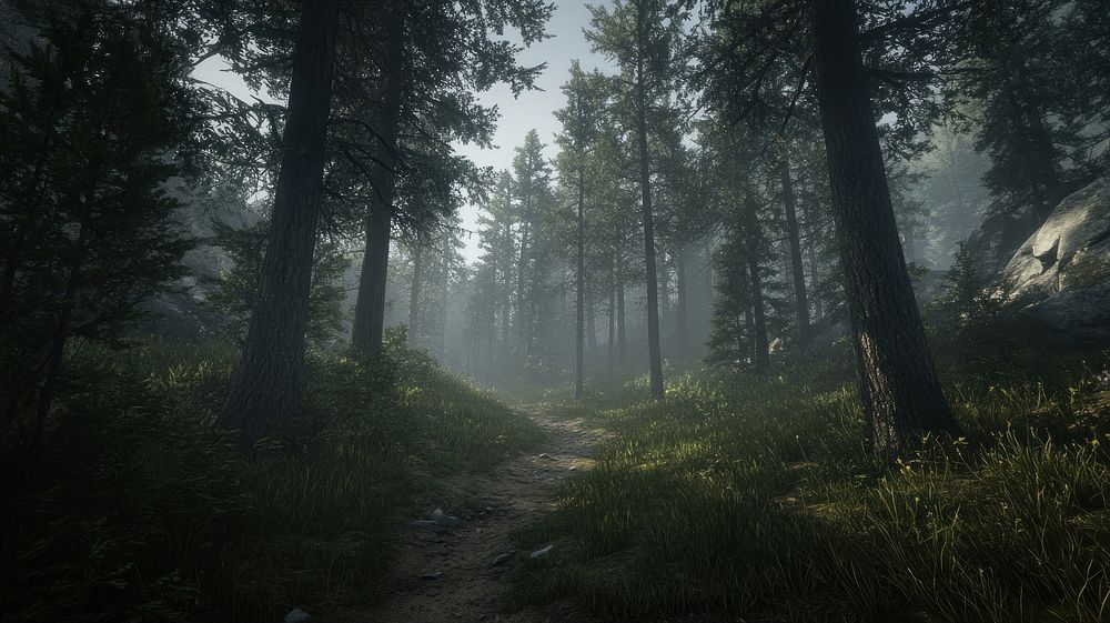 Forest trees outdoors scenery | Free Photo - rawpixel