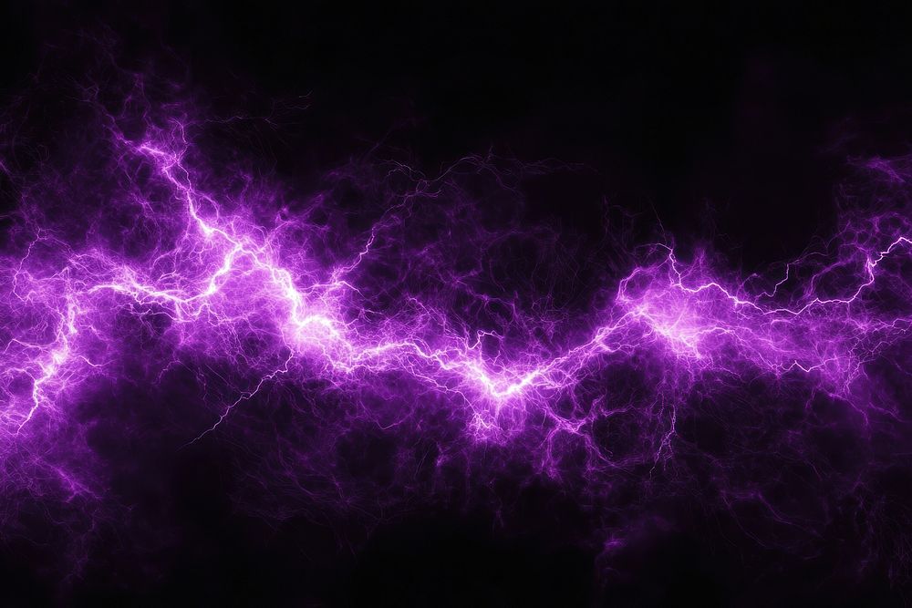 Purple lightning effect purple background | Free Photo Illustration ...