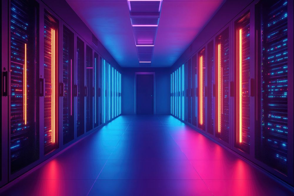 Server room infrastructure electronics environment. | Free Photo ...