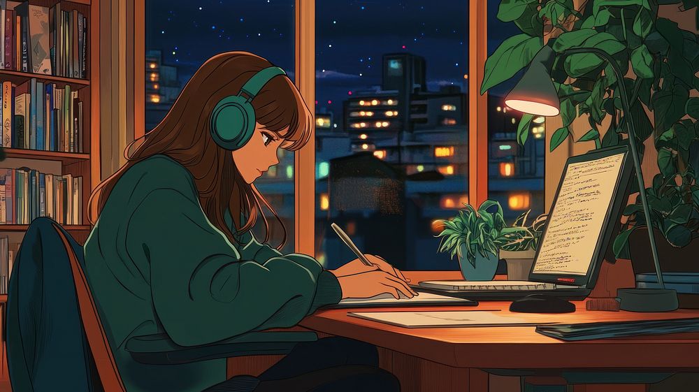 Aesthetic Laptop Wallpaper Anime Images | Free Photos, PNG Stickers ...