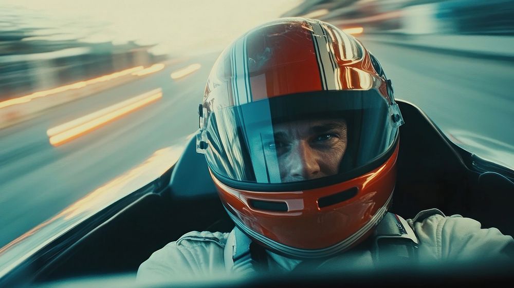 Racing car driver driving helmet | Free Photo - rawpixel