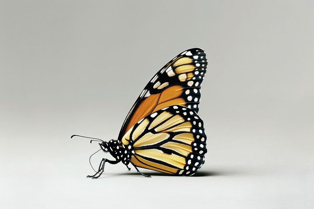 Butterfly monarch insect invertebrate | Free Photo - rawpixel