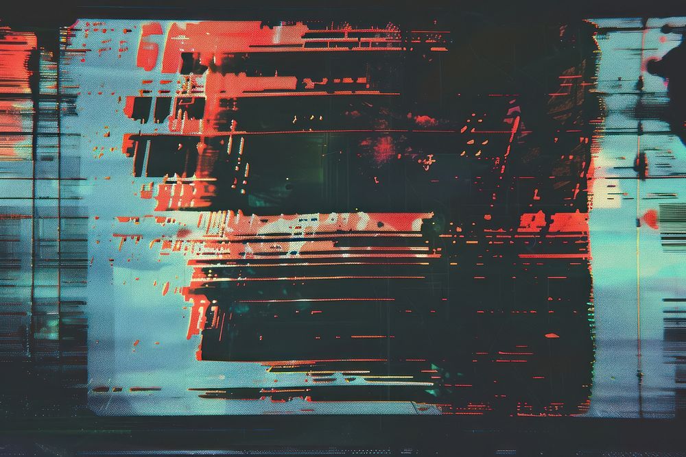Glitch VHS textures glitch effect | Free Photo Illustration - rawpixel