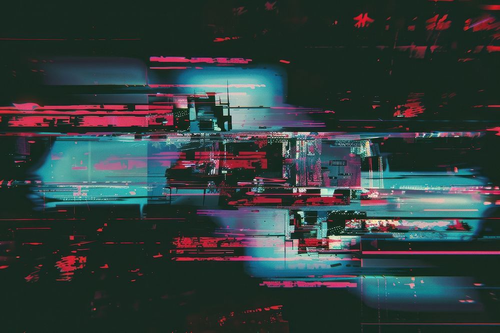 Glitch VHS textures glitch effect | Free Photo Illustration - rawpixel