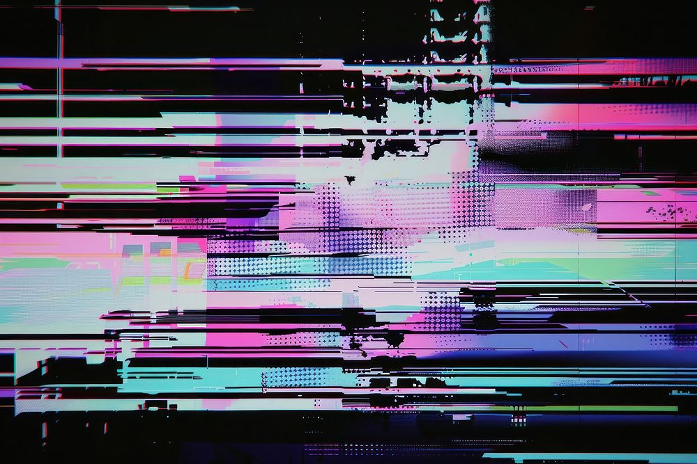 Glitch VHS textures distortion glitch | Free Photo Illustration - rawpixel
