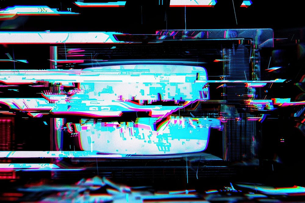 Glitch VHS textures distortion glitch | Free Photo Illustration - rawpixel