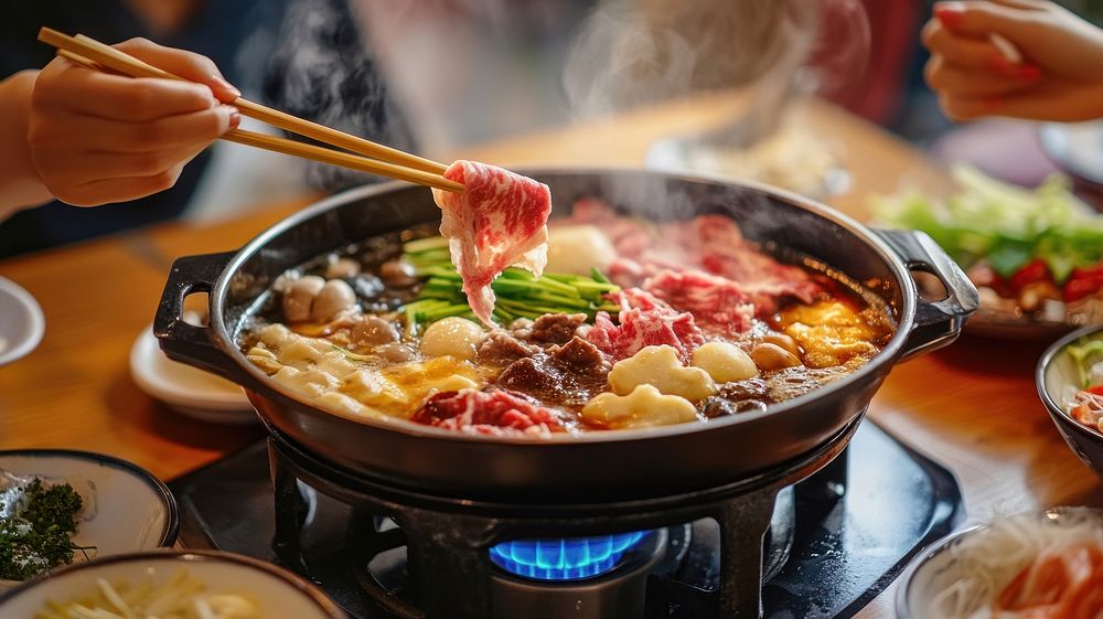 Dinner people eating Shabu hot | Free Photo - rawpixel