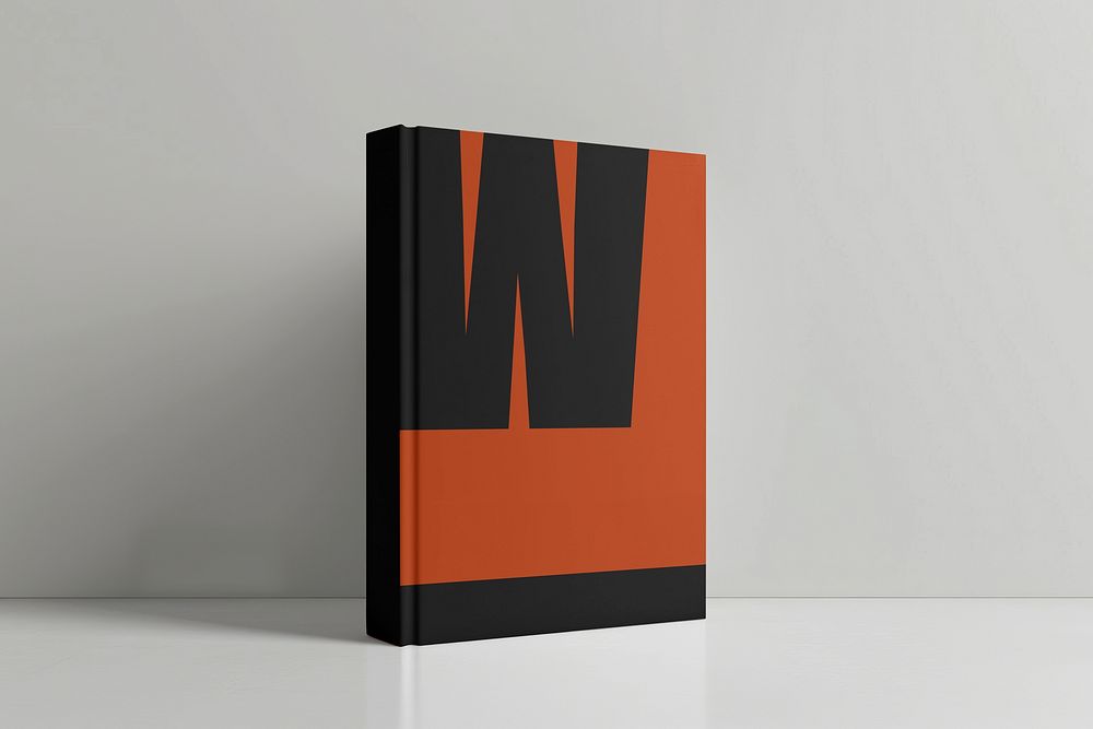 Minimalist book cover mockup design | Free PSD Mockup - rawpixel