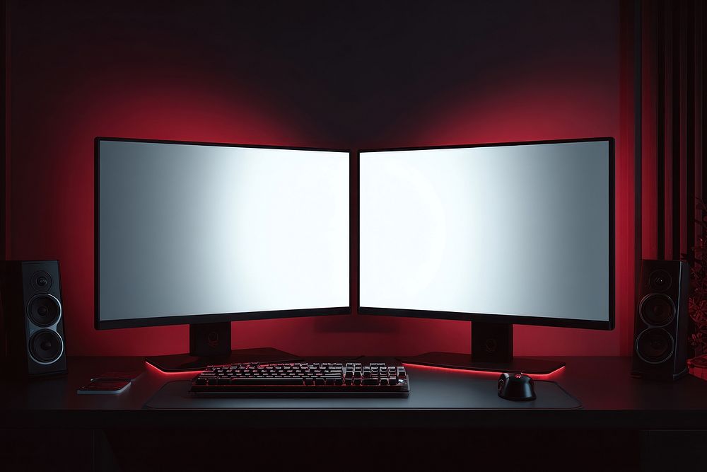 Desktop Computer Technology Screen Design Mockup Images | Free Photos ...