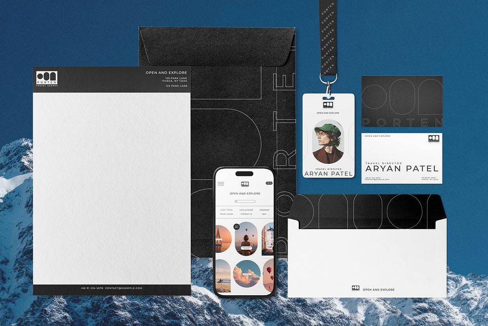 Letterheads Business Card Envelope Paper Branding Images | Free Photos ...