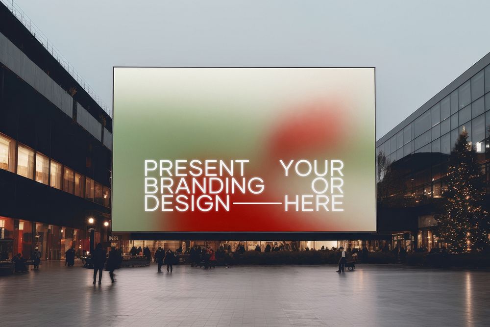 Mockup Architecture Sign Design Light Images | Free Photos, PNG ...