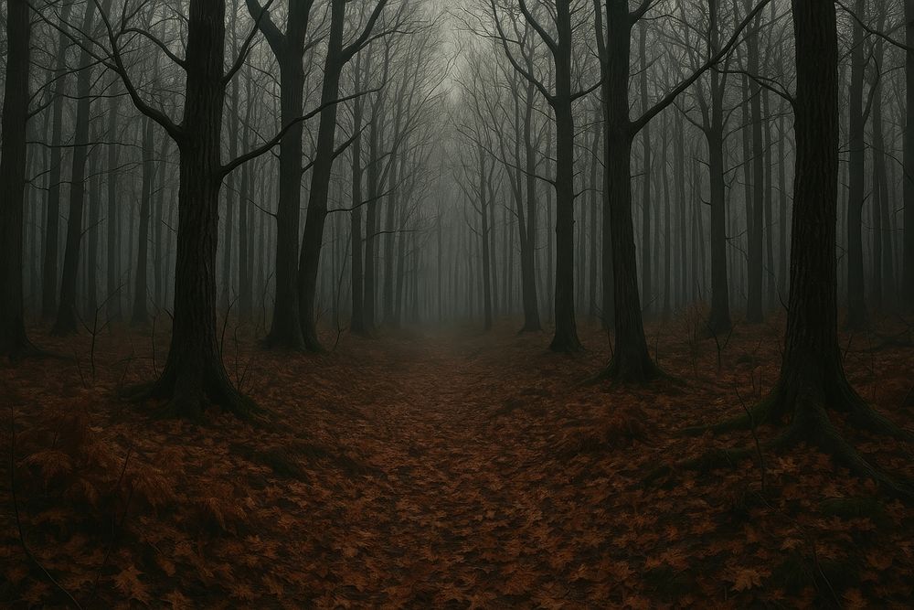 Leaf On The Ground Dark Wallpaper Nature Landscape Images | Download ...