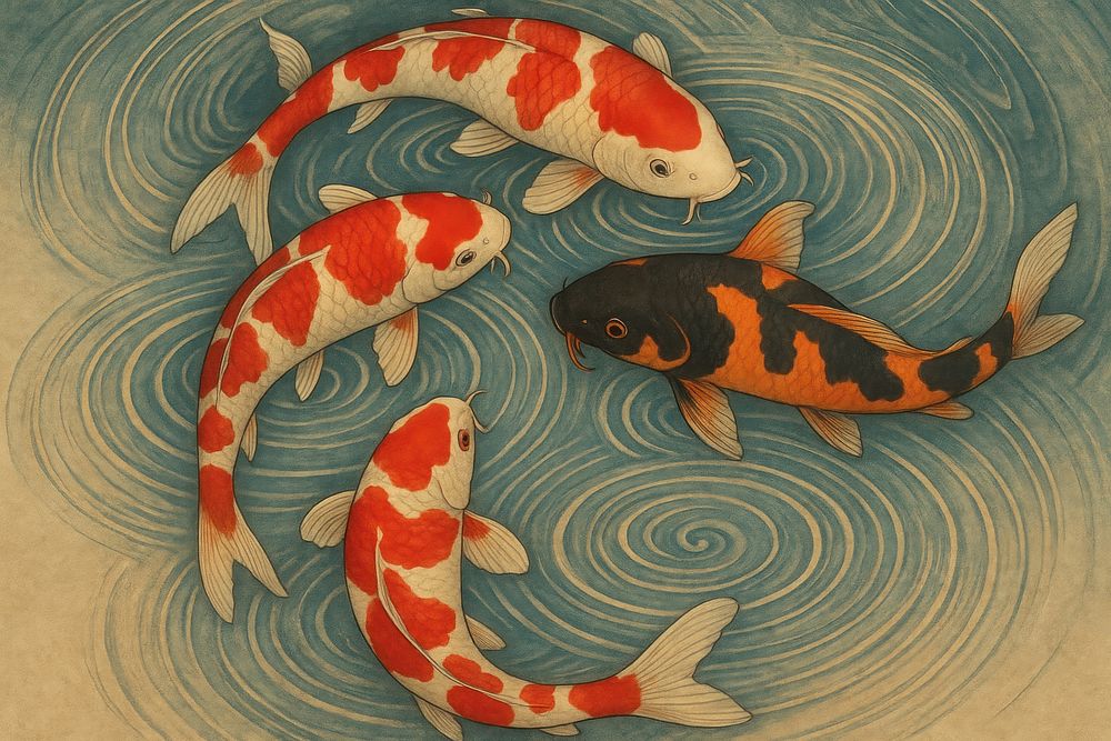 Art Koi Japanese Wallpaper Fish Oriental Images | Free Photos, PNG ...