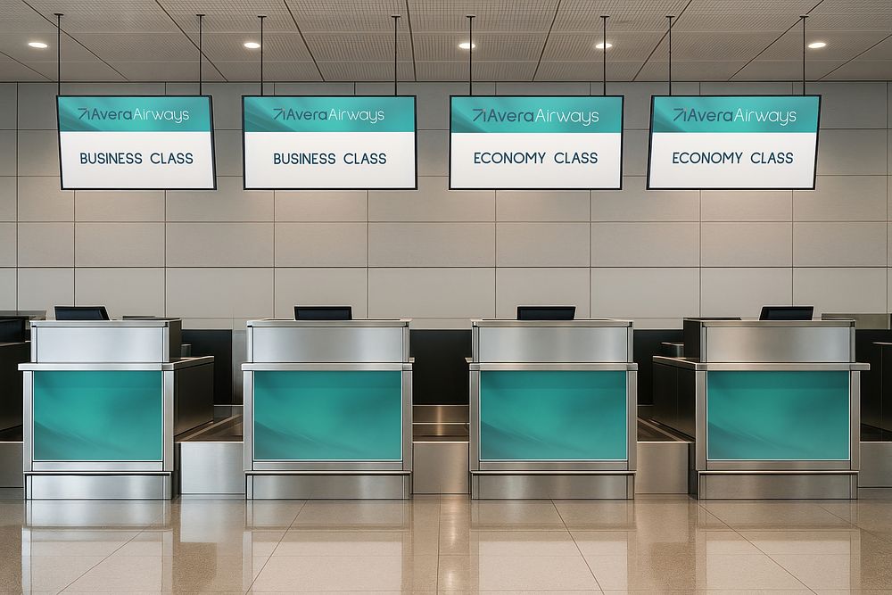 Airport Screens Mockup Images | Free Photos, PNG Stickers, Wallpapers ...