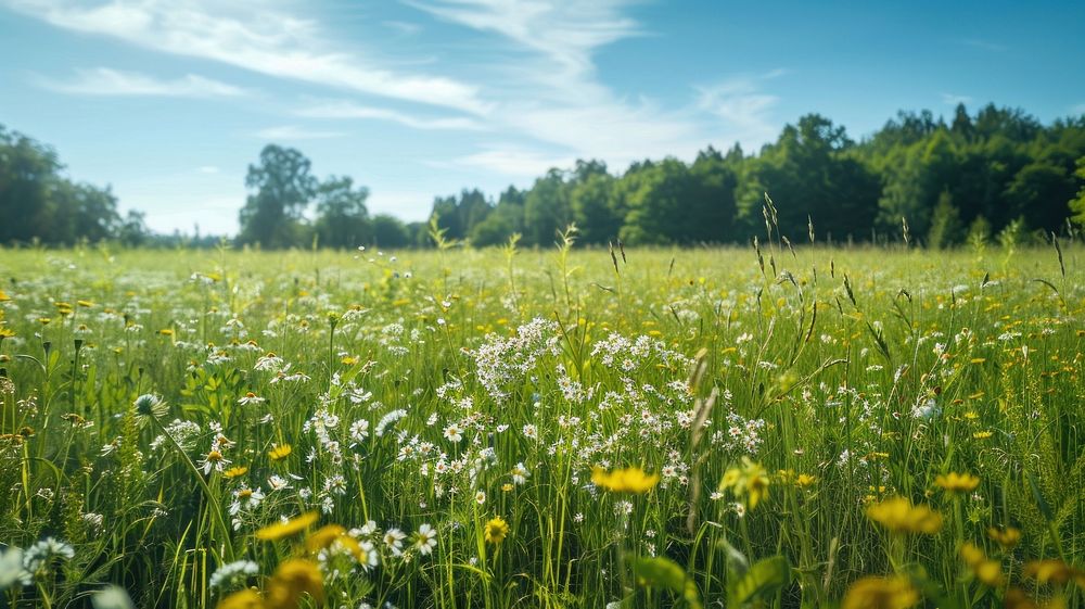 Sunny+landscape Desktop Wallpaper Images | Free Photos, PNG Stickers ...