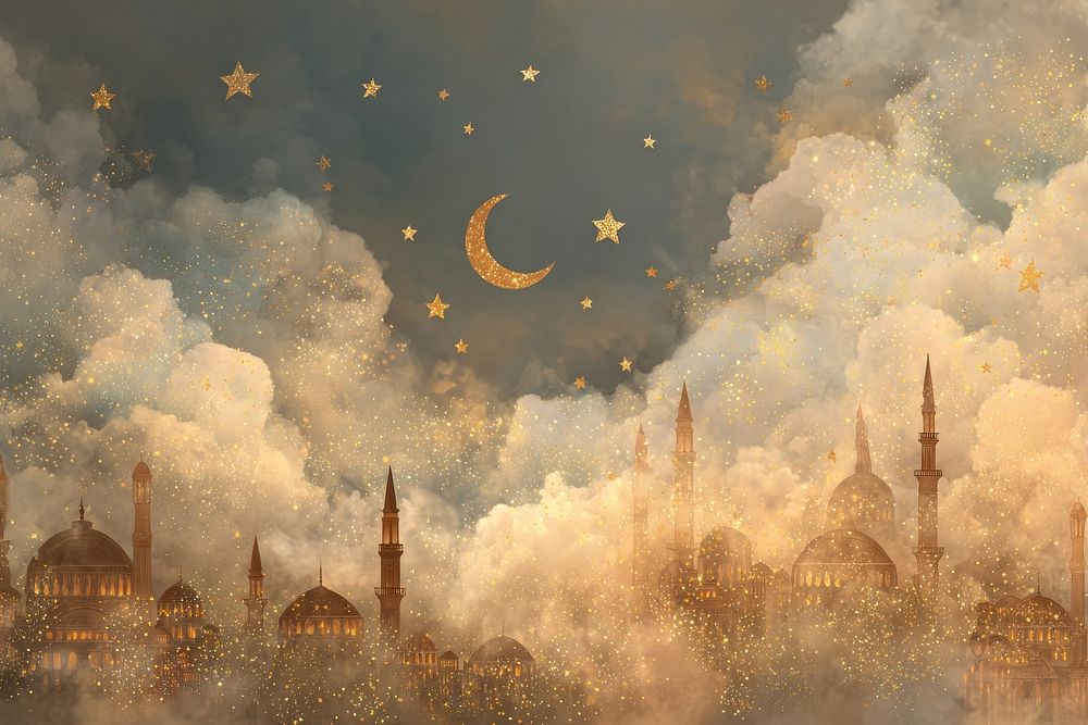 A+skyline Architecture Crescent Moon Images | Free Photos, PNG Stickers ...