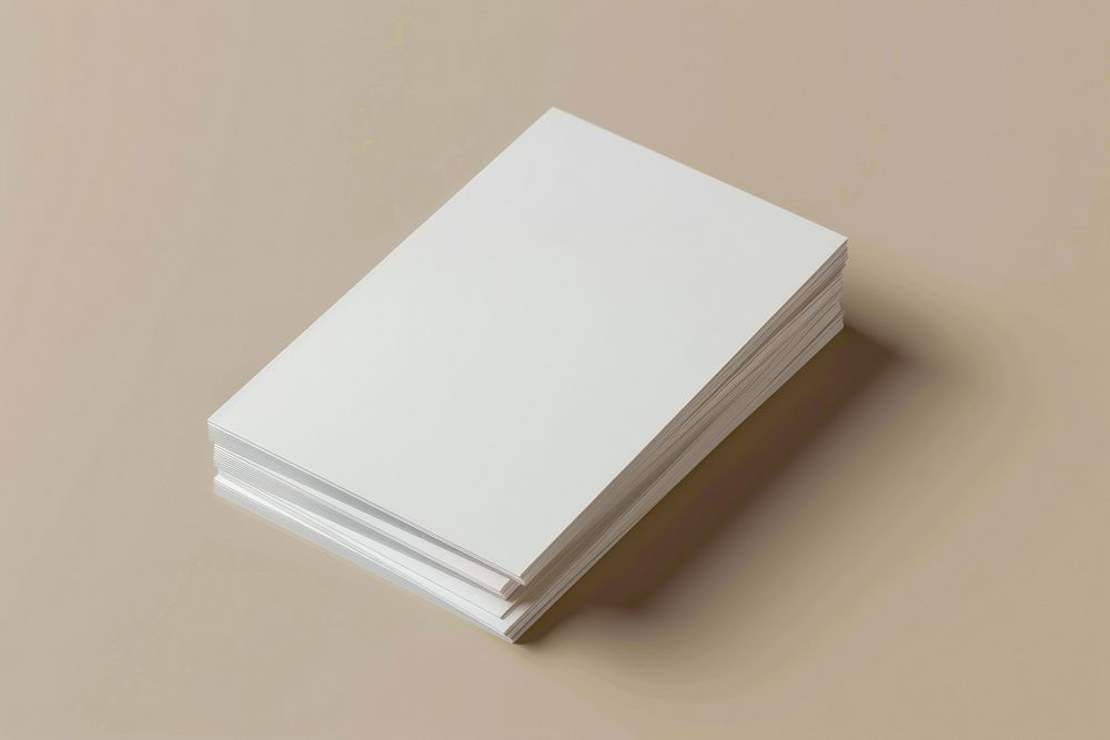 Stack Of Paper Mockup JPG Design Images | Free Photos, PNG Stickers ...