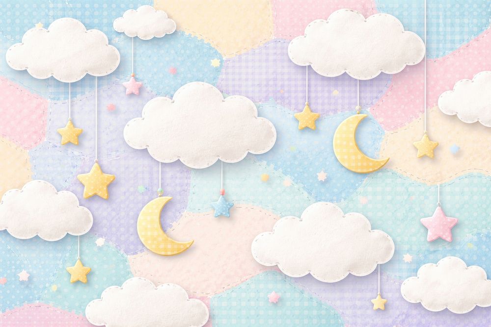 Cloud+wallpaper+for+nursery Background Images | Free Photos, PNG ...