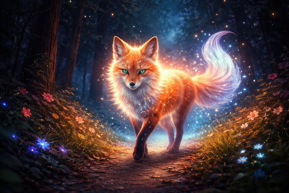 Beautiful+creature Art Forest Wallpaper Images | Free Photos, PNG ...