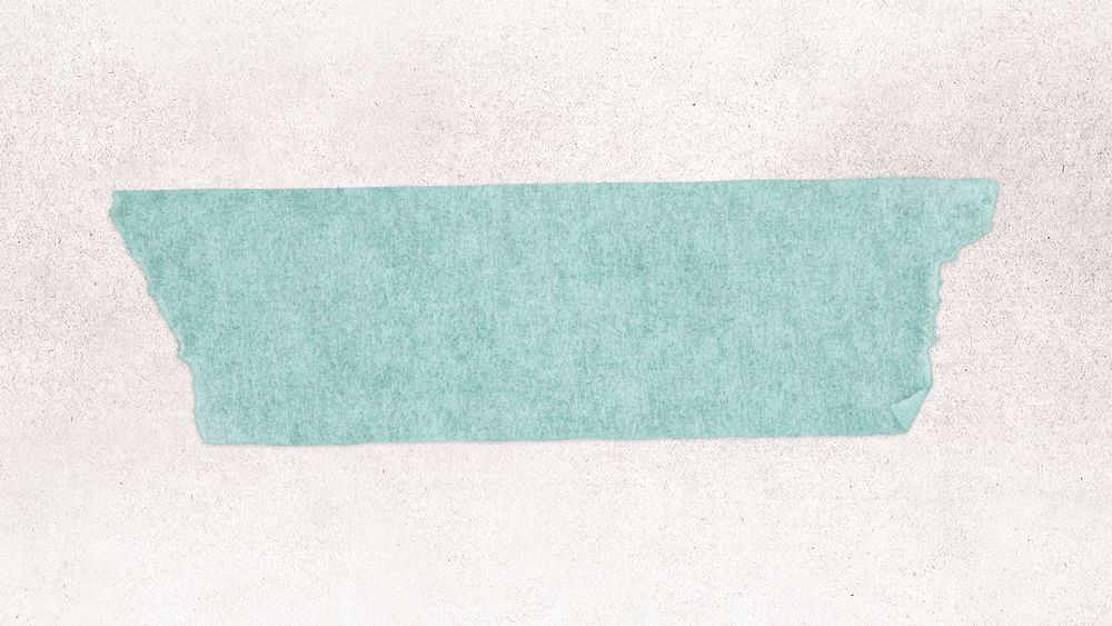Blue washi tape sticker, stationery | Premium PSD - rawpixel