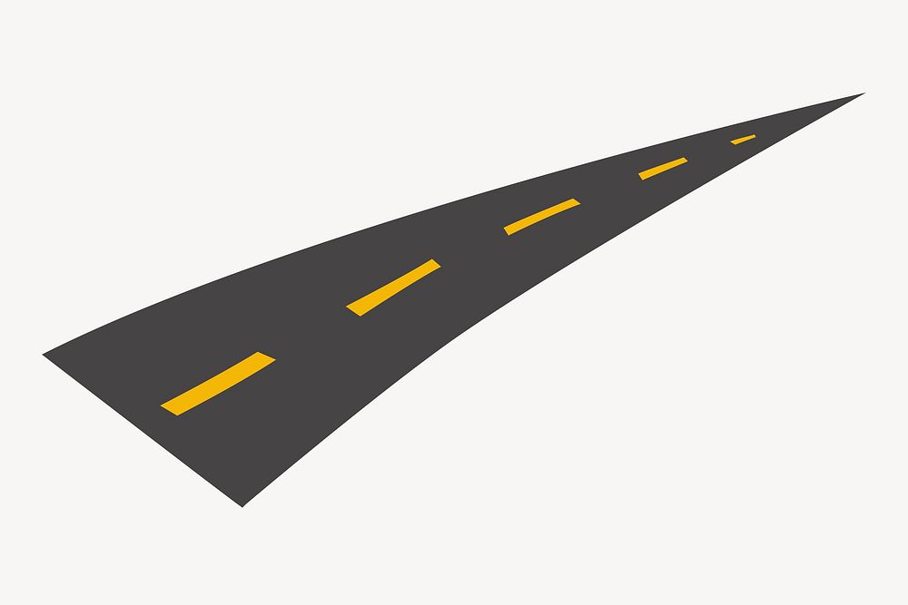 Road clipart, transportation illustration. Free | Free Photo - rawpixel