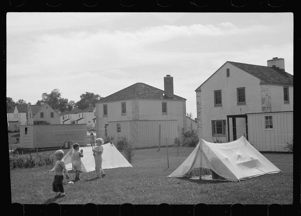 Greendale, Wisconsin. Sourced Library Congress. | Free Photo - rawpixel