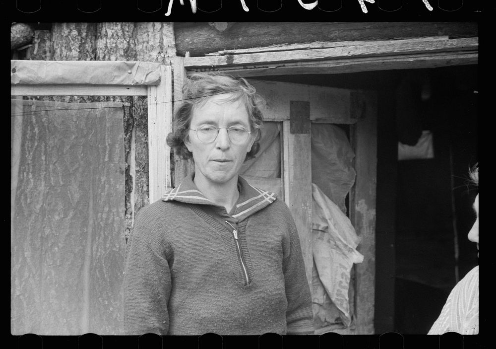 Woman living cut-over, burnt-over farmland, | Free Photo - rawpixel