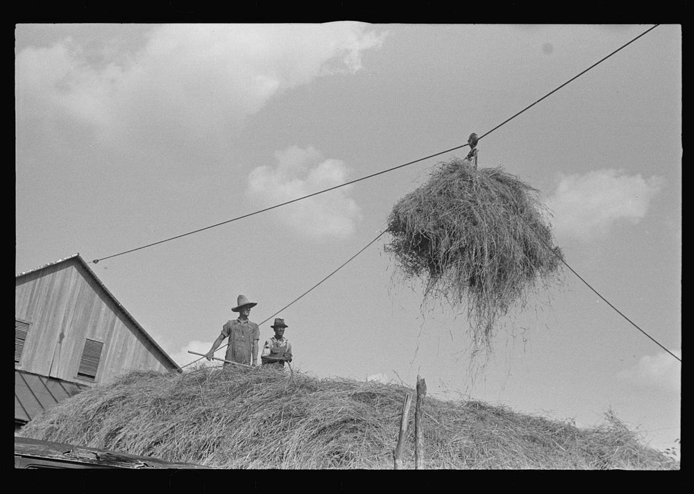 Stacking hay cable rig fork | Free Photo - rawpixel