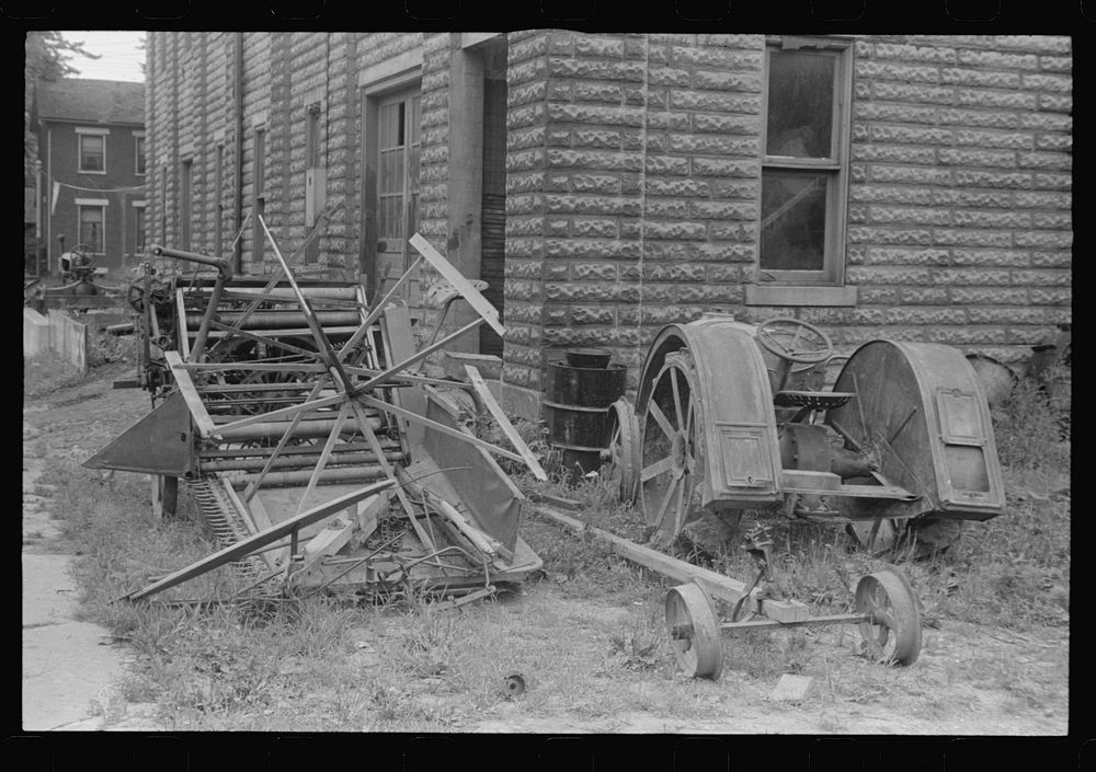 Farm machinery graveyard, Marysville, Ohio | Free Photo - rawpixel