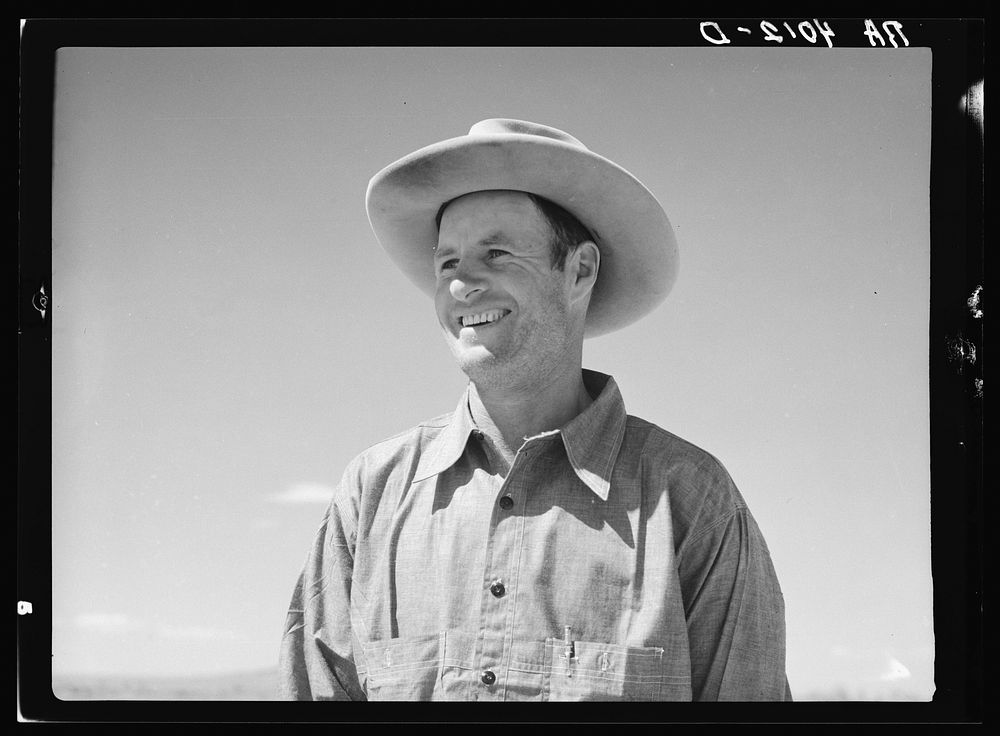 Resettled farmer. Bosque Farms, New | Free Photo - rawpixel