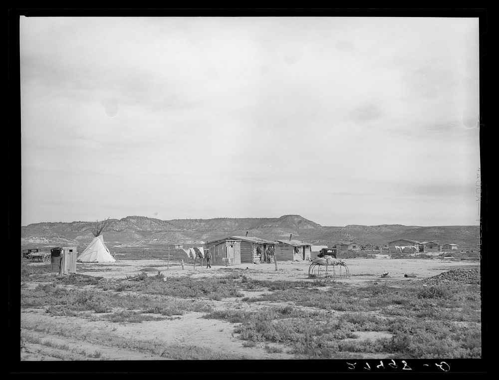 Cheyenne Indian houses. Tongue River | Free Photo - rawpixel