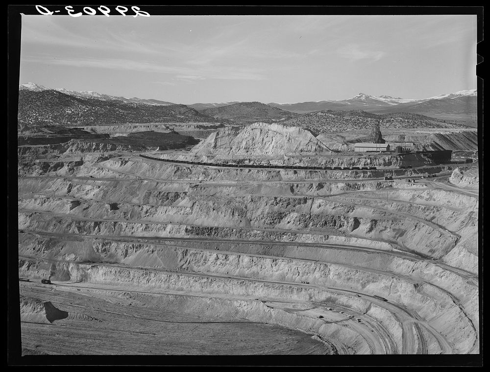 Copper pit. Ruth, Nevada. Sourced | Free Photo - rawpixel