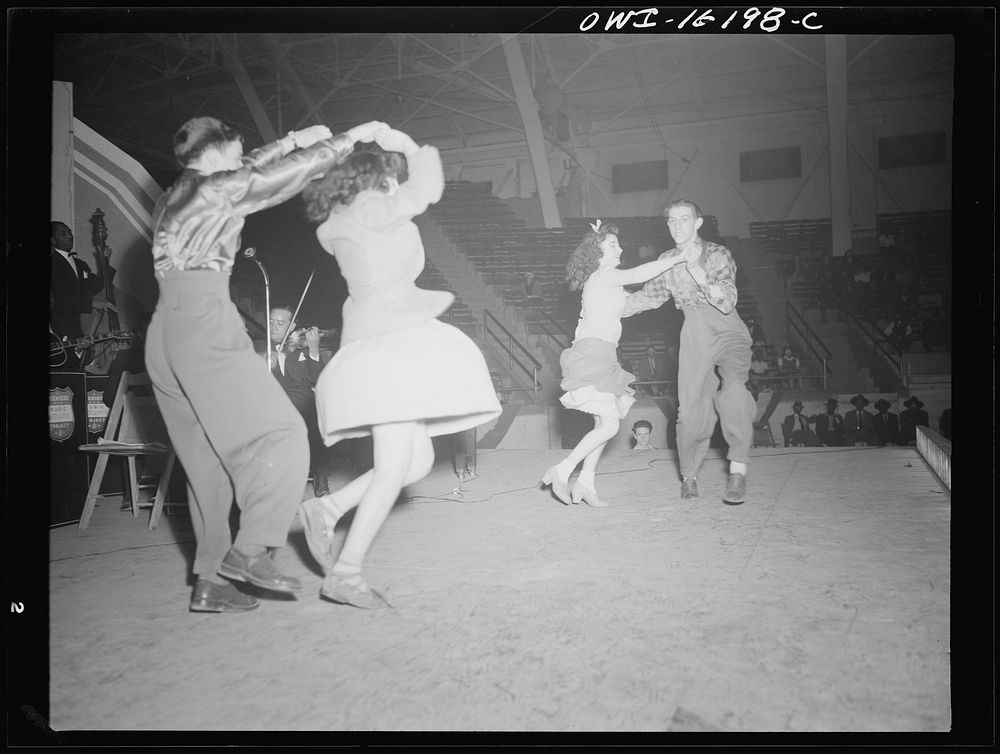 Detroit, Michigan. Jitterbug dancing as | Free Photo - rawpixel