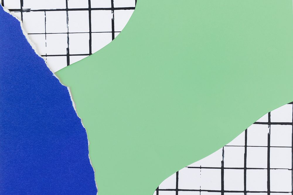 Green background decorated ripped paper | Free Photo - rawpixel
