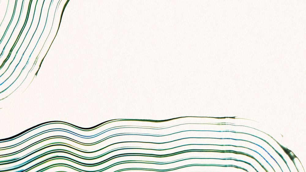 Comb painting textured border green | Free Photo - rawpixel