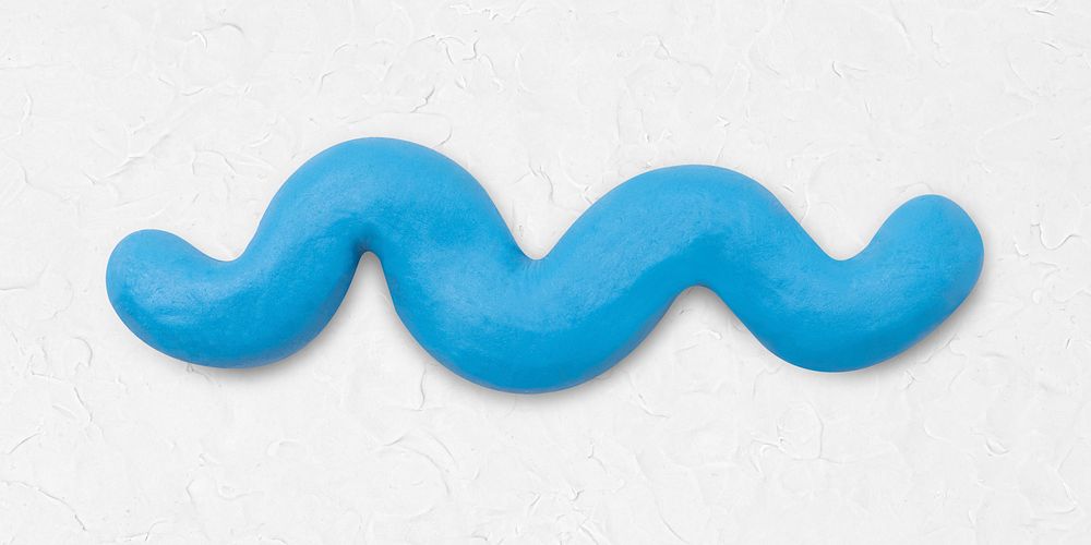 Abstract shape clay craft psd | Premium PSD - rawpixel