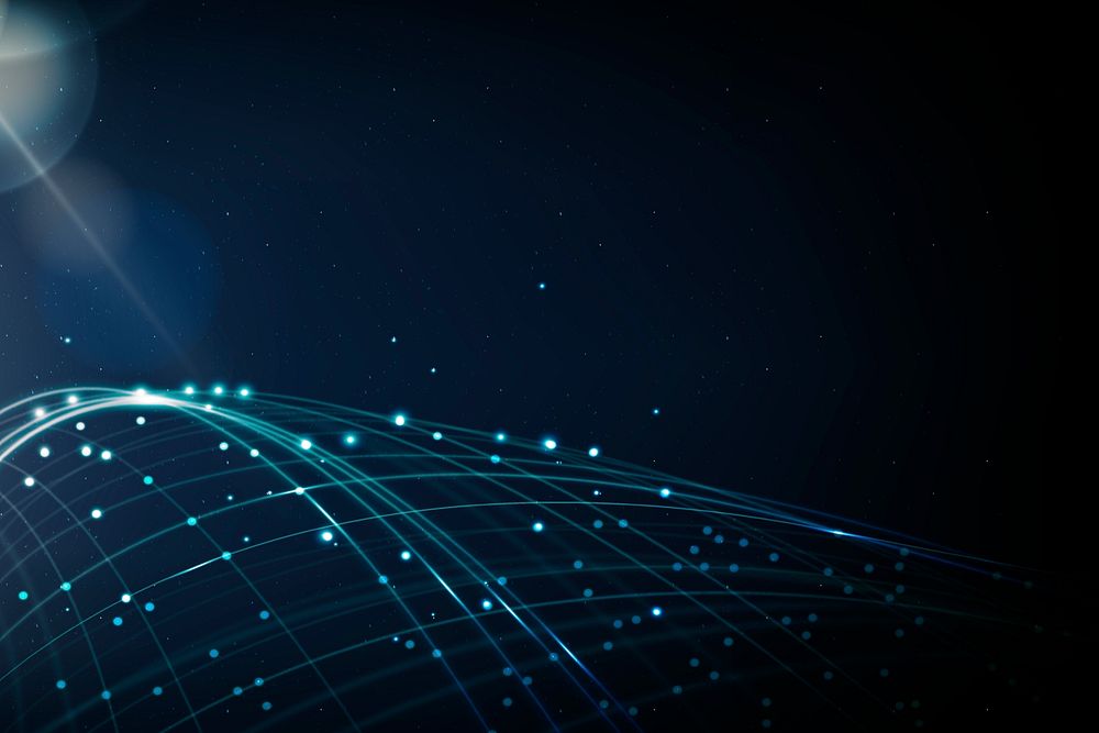 Internet networking technology background psd | Premium PSD - rawpixel