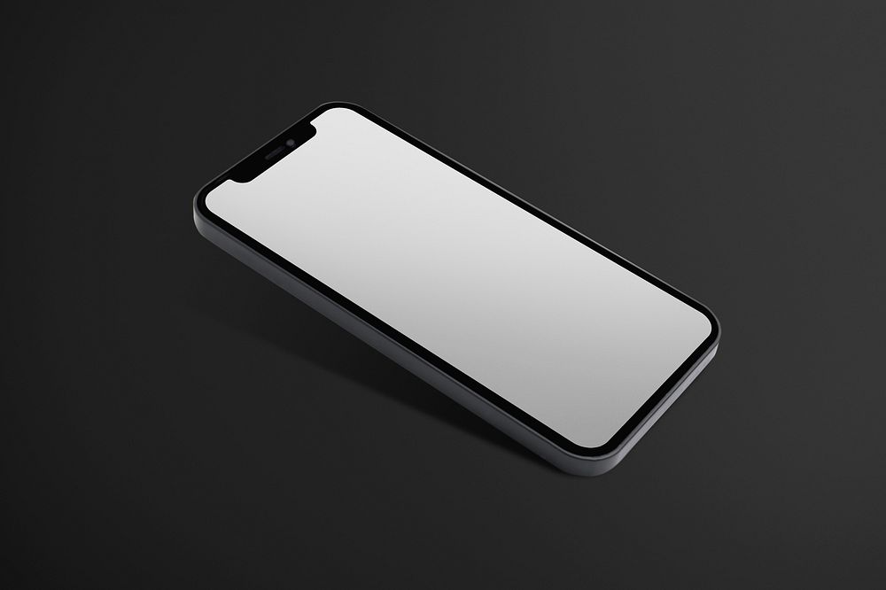Blank phone screen, minimal design | Premium Photo - rawpixel
