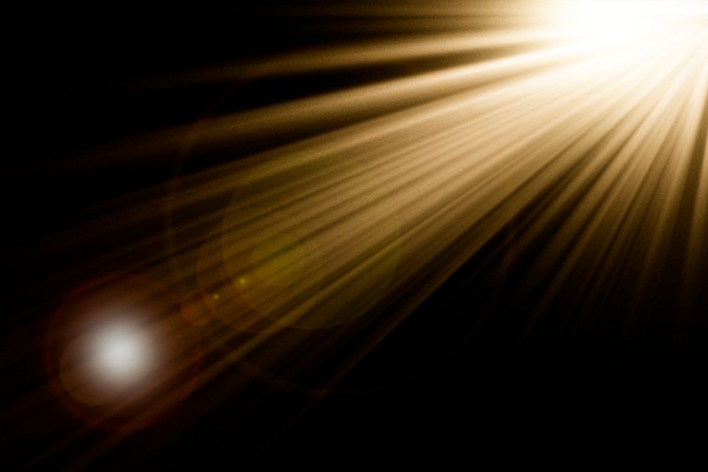 Shining light effect, black background | Premium PSD - rawpixel
