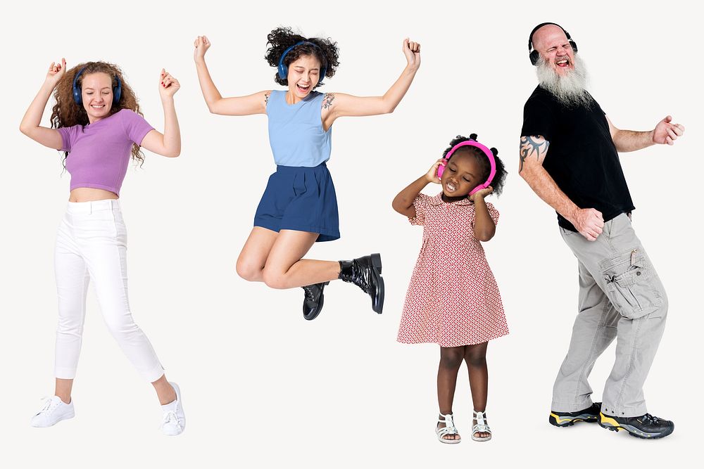 Diverse people & kids dancing | Premium Photo - rawpixel