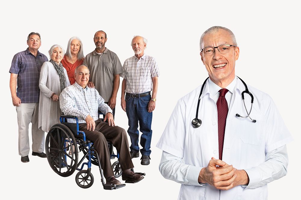 Retirement healthcare plan, isolated white | Free Photo - rawpixel