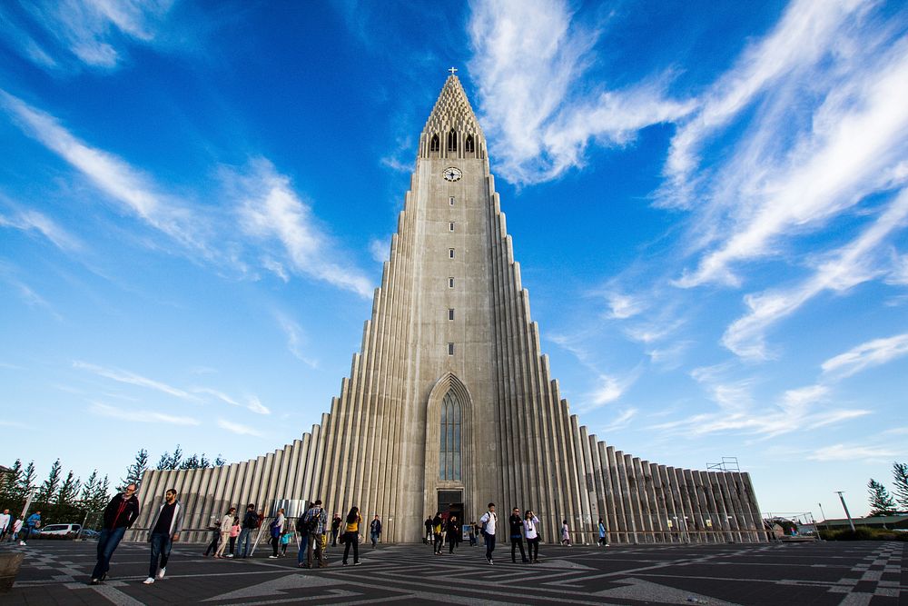 Hallgrimskirkja, Reykjavík, Iceland. Original public | Free Photo ...