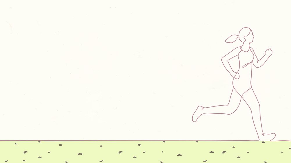 Simple lifestyle desktop wallpaper, line | Premium PSD - rawpixel