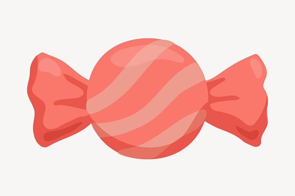 Twist candy collage element, cute | Premium Vector Illustration - rawpixel