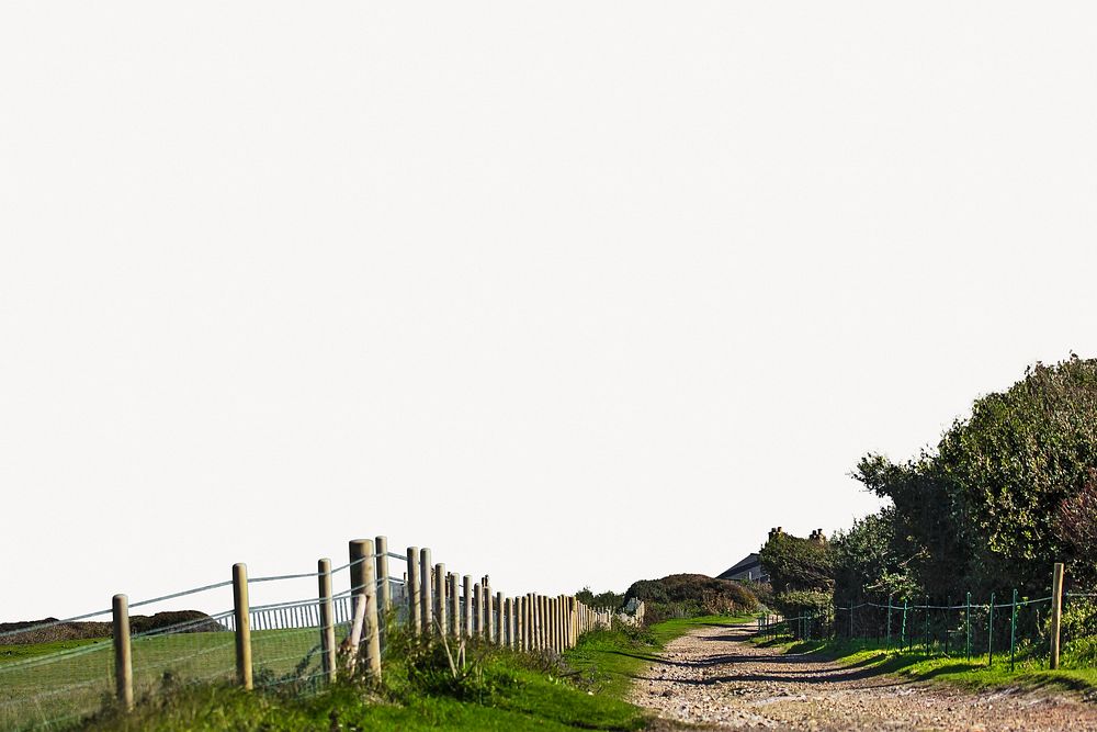 Countryside path background, nature border | Free Photo - rawpixel
