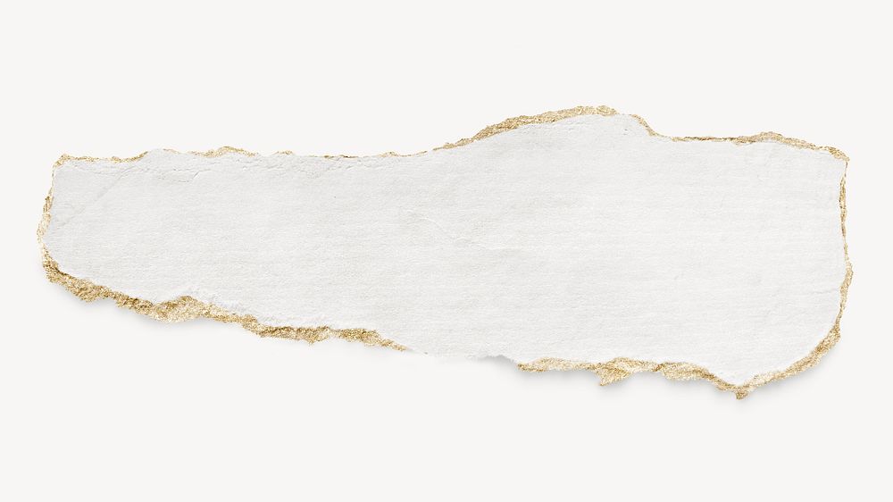 White ripped paper cut out, | Premium PSD - rawpixel